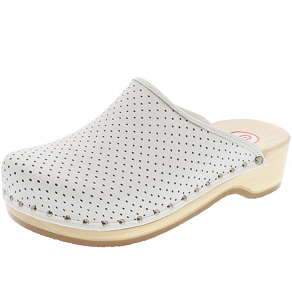 Berkemann Clogs weiß 00400-100 Weite normal | schuhwelt.de...