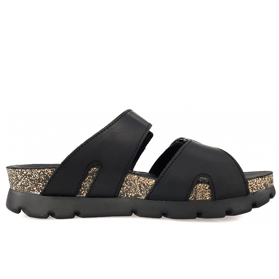 Panama Jack Pantolette Black Shirley B1 Weite mittel