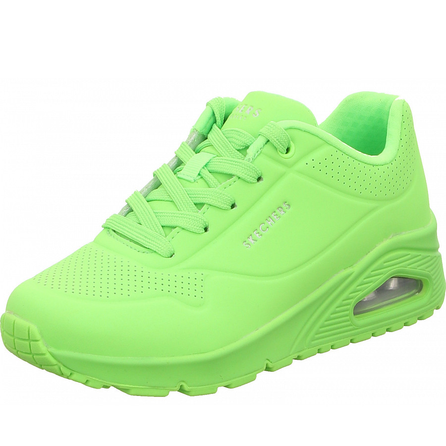 Skechers Schnürer grün 73667 LMGN Weite NORMAL | schuhwelt.de...